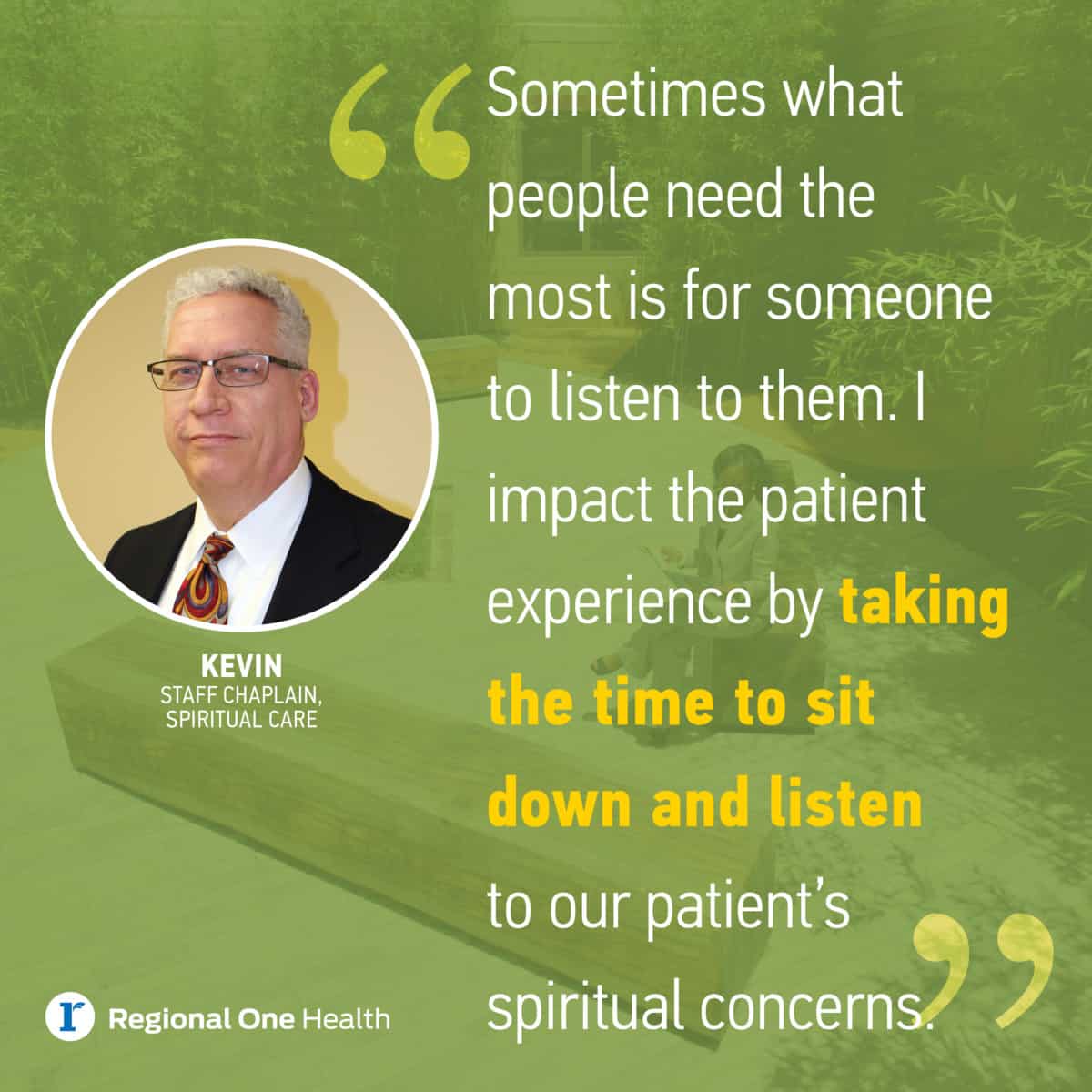 Placing a Focus on Patient Experience - Regional One Health