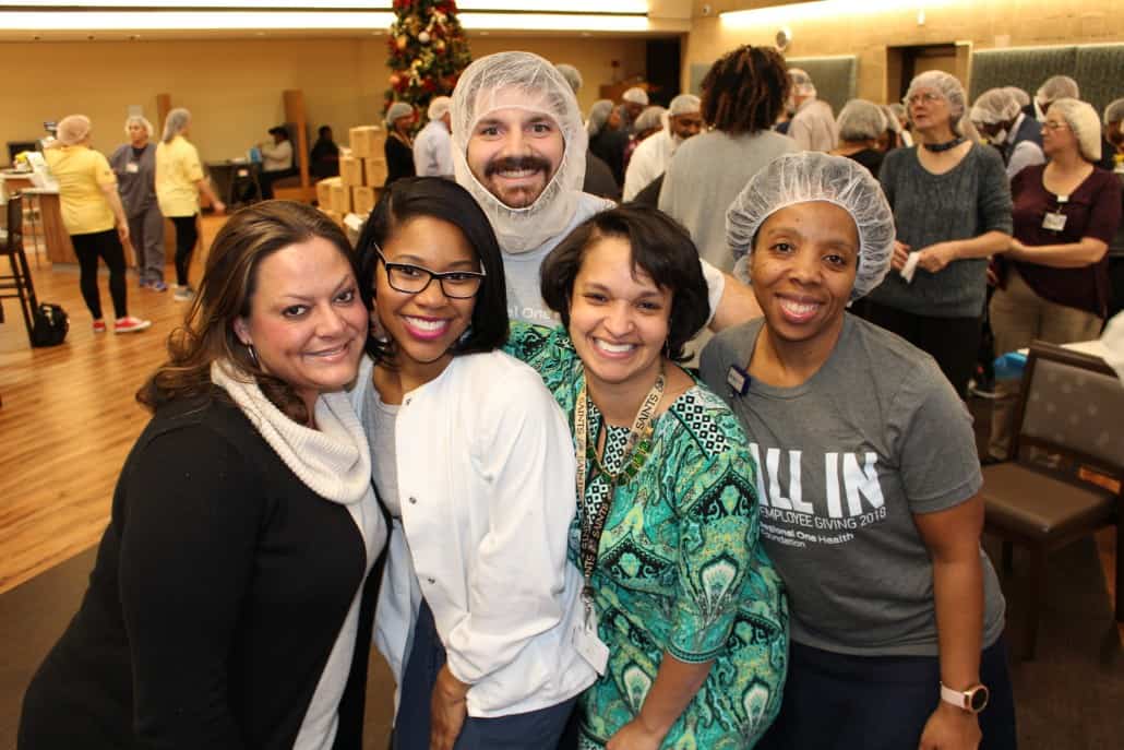 Regional One Health employees pack thousands of meals for Mid-South ...