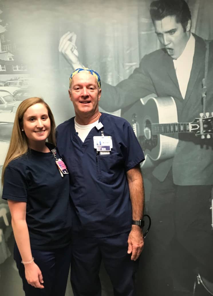 Father and daughter Mike and Morgan Embrey share a passion for nursing ...