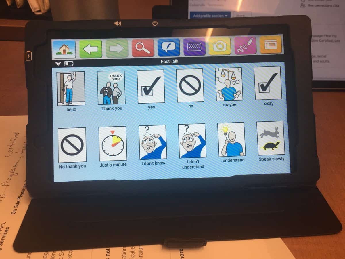 Speech Therapy Plus Tecnology Gives Voice To Stroke Victims