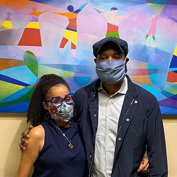 Artist Danny Broadway, inspired by his wife’s care, shares the healing ...